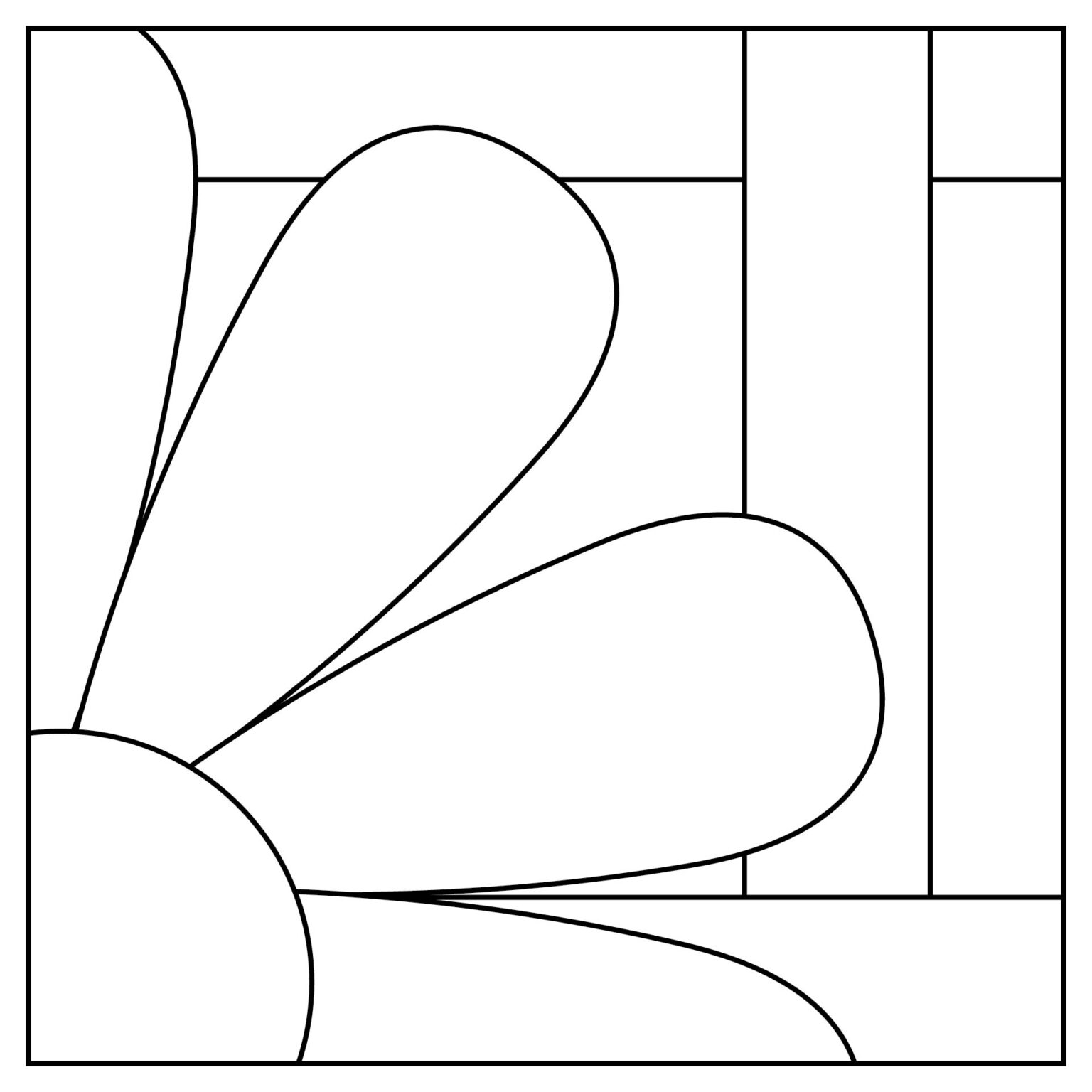 Printable Stained Glass Window Template - Printables Template Free