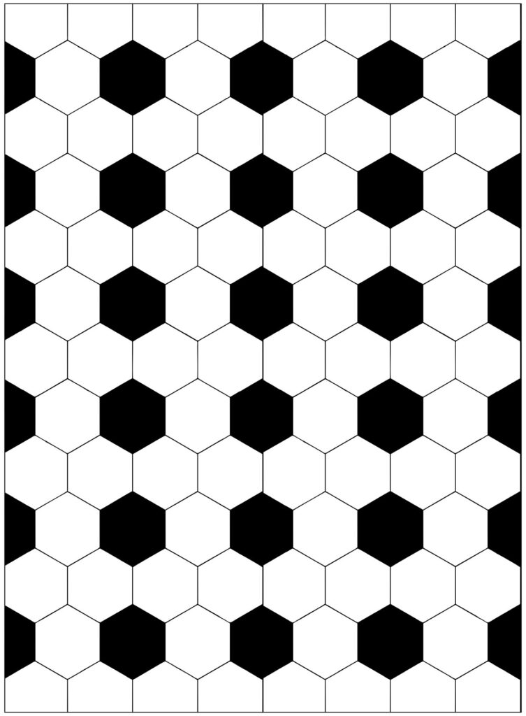 Printable Soccer Ball Pattern Template Printables Template Free
