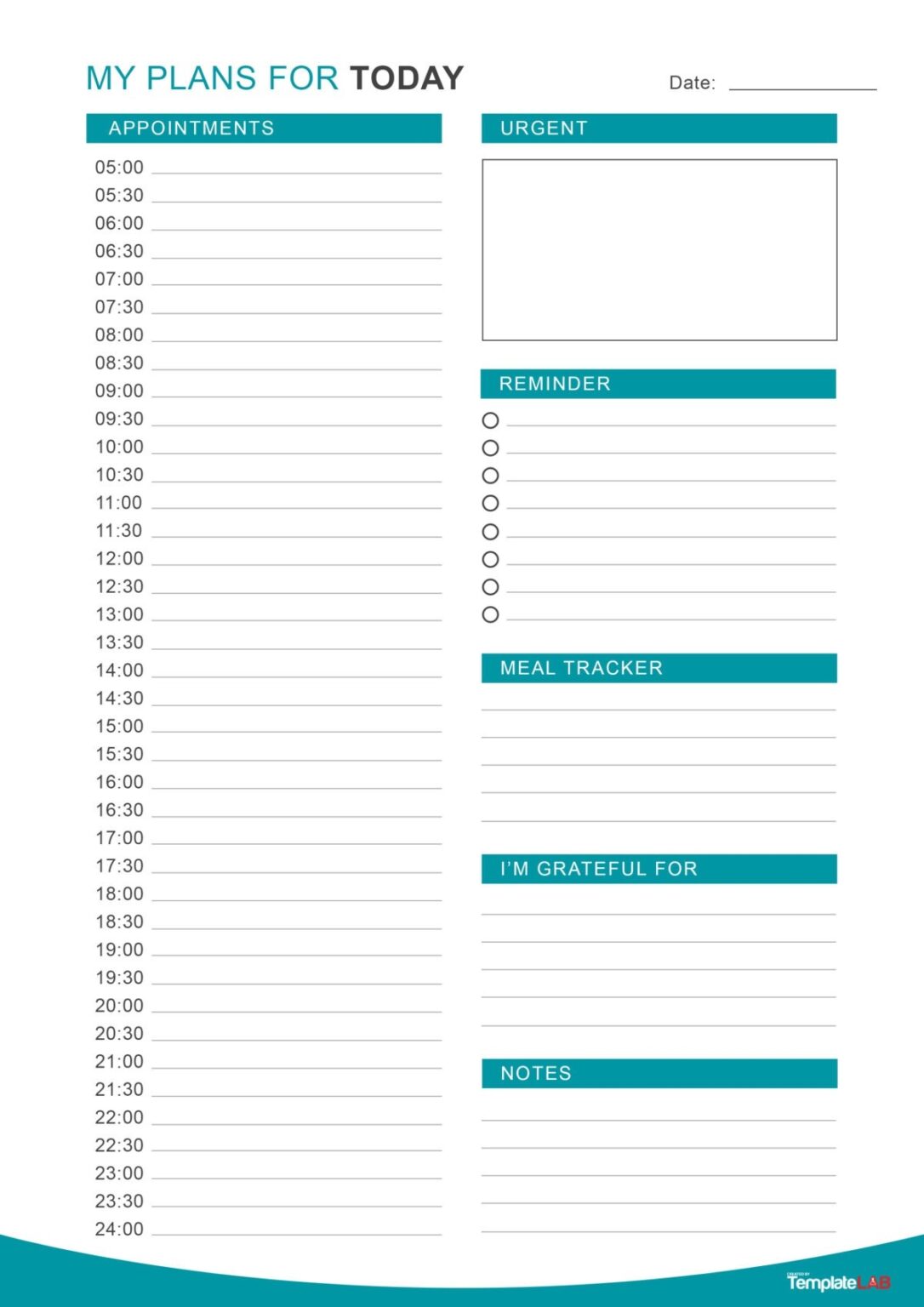 Daily Schedule Template Free Printable Printables Template Free Daily Schedule Template Free Printable Printables Template Free