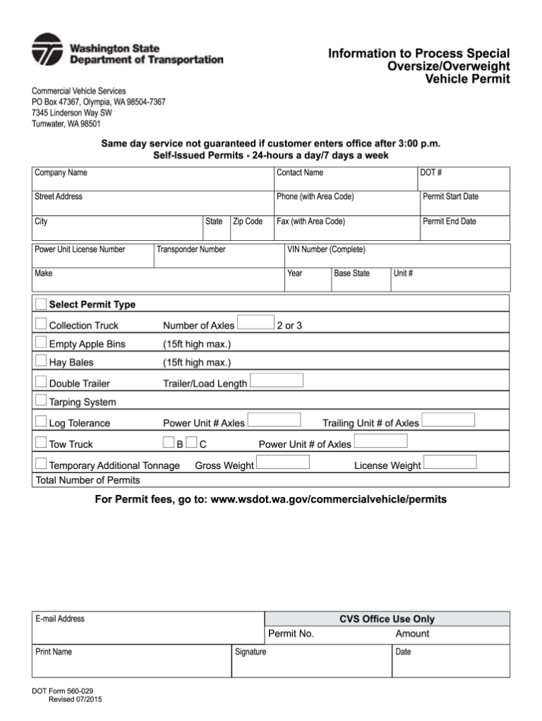 Printable Washington State Trip Permit Template Printables Template Free Printable Washington State Trip Permit Template Printables Template Free