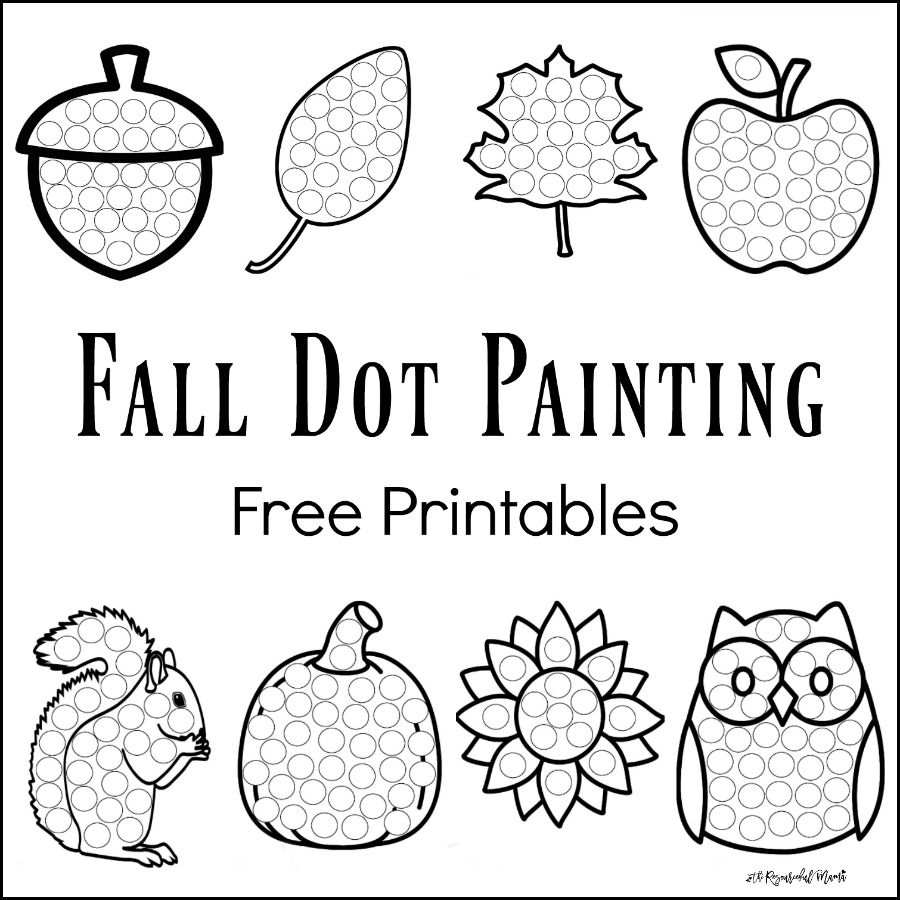 Free Printable Dot Painting Templates Printables Template Free Free Printable Dot Painting Templates Printables Template Free