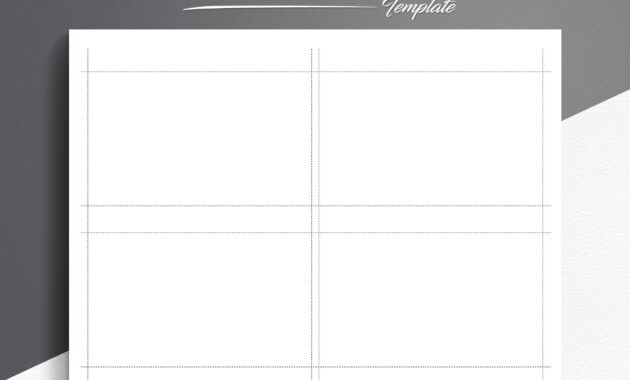 Free Printable 3x5 Index Card Template - Printables Template Free
